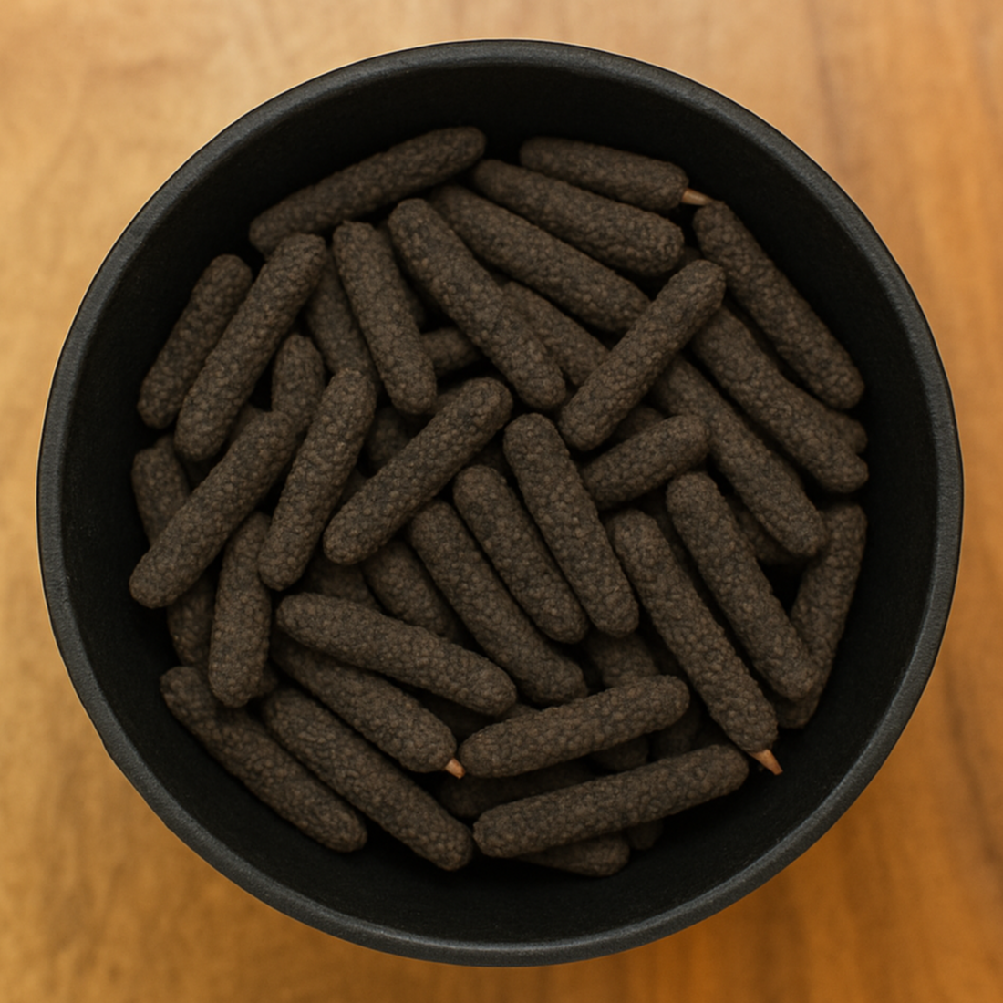 Black Long Pepper Whole (Piper Retrofractum) – LA Herb